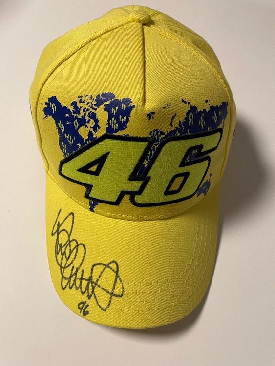 Valentino Rossi MotoGP Cap Signed (Neu (gemäss Beschreibung)) in Le ...