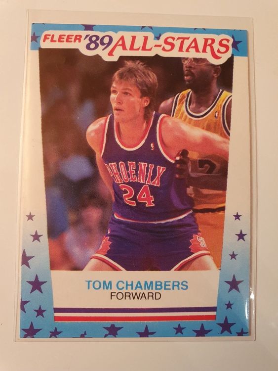 Tom Chambers 1989 Fleer Sticker Nba Card (Gebraucht) in Oberdorf BL für ...