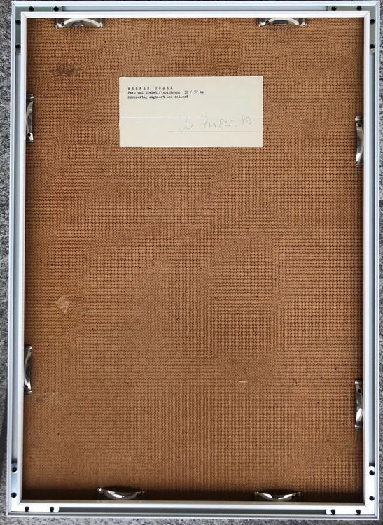 Werner BUSER (1928-1994) Zeichnung (Gebraucht) in Root für CHF 50 – mit Lieferung auf Ricardo kaufen