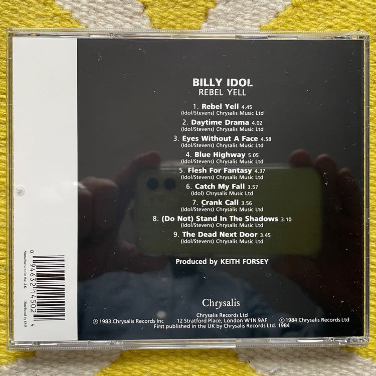 BILLY IDOL-REBELL YELL | Kaufen auf Ricardo