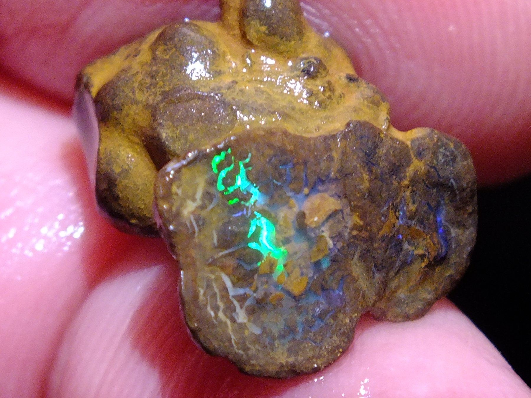 BOULDER ROH OPAL 90 karat Lot TOP QUALITAT Voll Feuer (Neu und ...