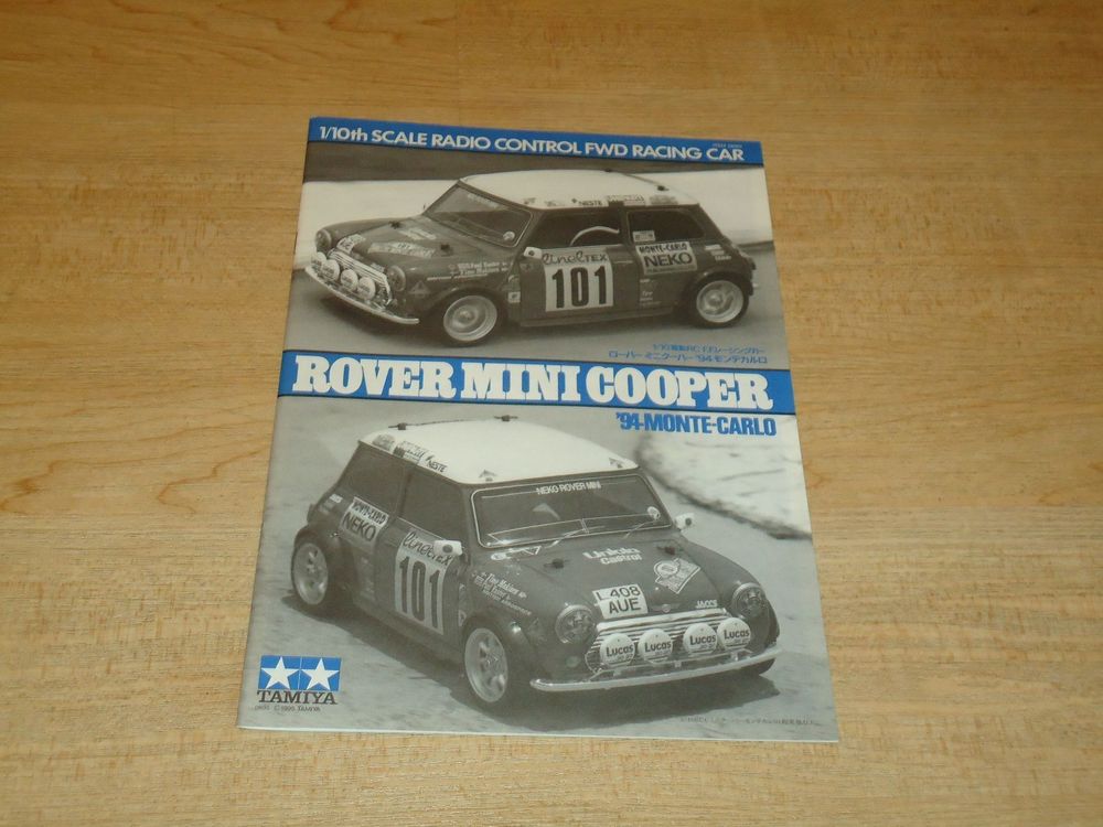Tamiya 58163 Rover Mini Cooper Anleitung | Kaufen auf Ricardo