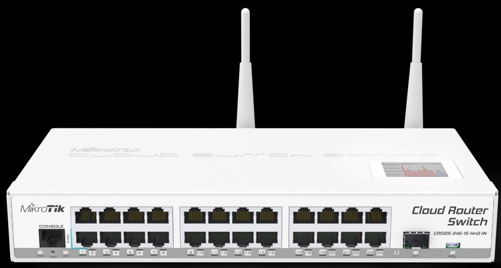 Mikrotik Cloud Router Switch CRS125-24G-1S-2HnD | Kaufen auf Ricardo