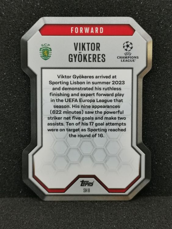 Match attax 2024 /25 Viktor Gyökeres Chrome Shield | Kaufen auf Ricardo