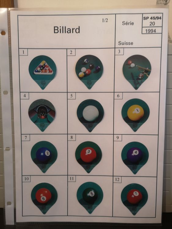 Serie PS 45/94 "Billard", Gastro & Attaché | Kaufen auf Ricardo
