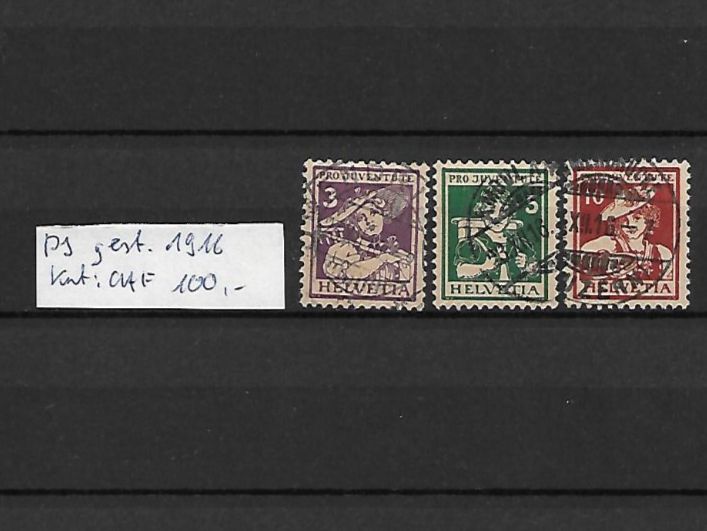 PJ gest. 1916 Kat: CHF 100.- (Gebraucht) in Basel für CHF 6 – mit Lieferung auf Ricardo kaufen