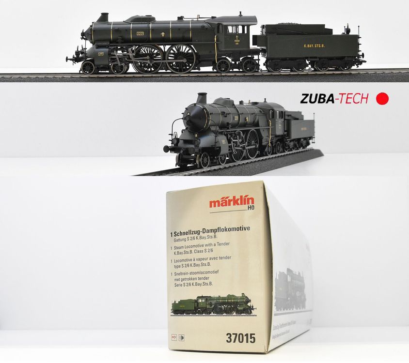 Märklin 37015 Dampflok S 2/6 K.Bay.Sts.B H0 WS Digital OVP (Neu (gemäss ...