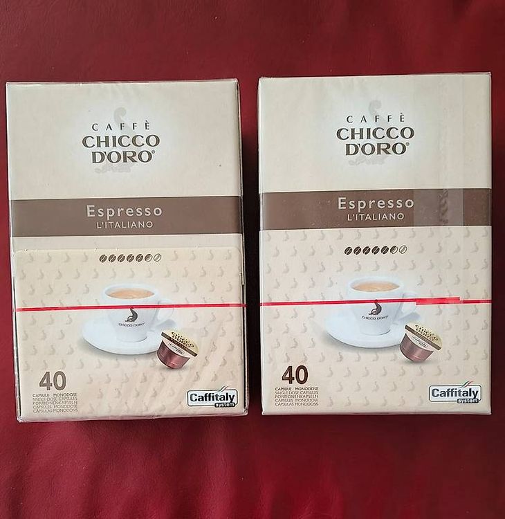 Capsule Caffé Chicco d'Oro Espresso Italiano (Usato) a Cureglia per CHF ...