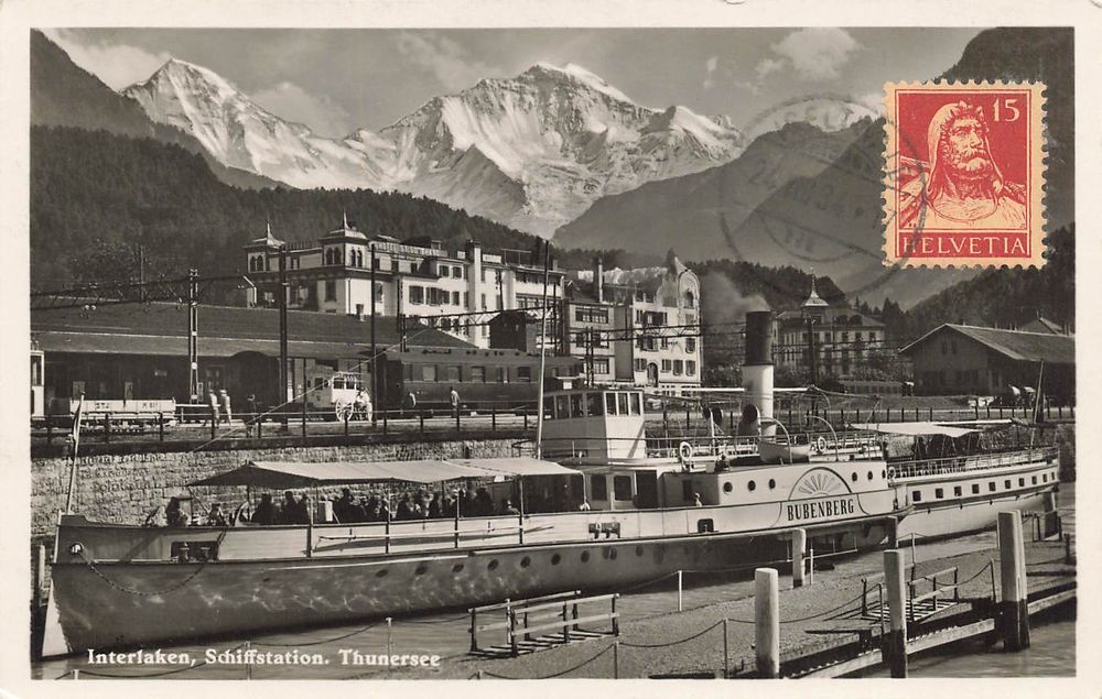 Interlaken schiff station battello boot | Kaufen auf Ricardo
