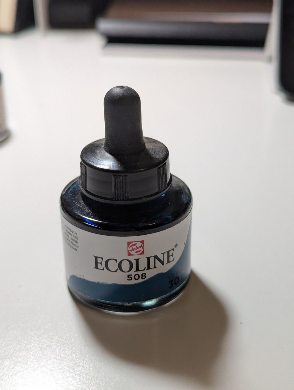 Ecoline Flüssige Wasserfarbe 508 Prussian blue (Gebraucht) in Bülach ...