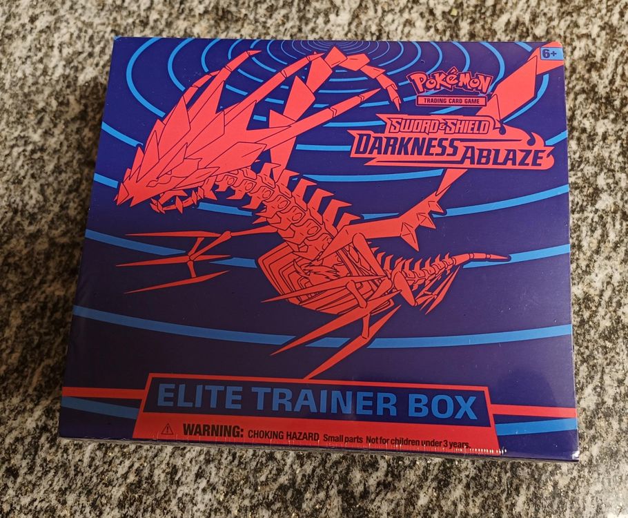 Pokemon - Darkness Ablaze Elite Trainer Box (ETB) SWSH3 EN (Neuf avec ...