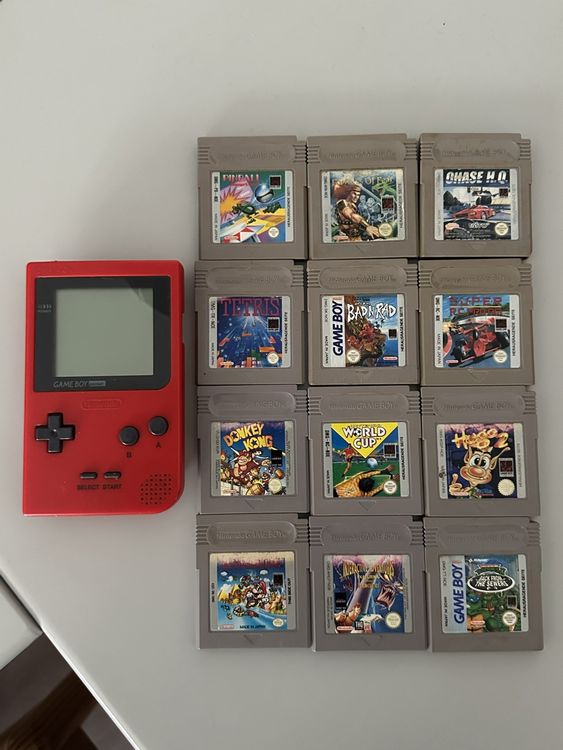 Nintendo GameBoy Pocket mit 12 Spielen | Kaufen auf Ricardo