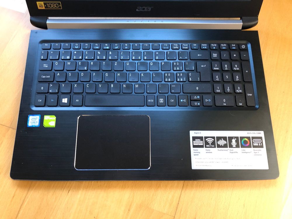 Acer Aspire A515-51G, i5-8200U, GeForce MX150, 1'256GB SSDHD (Gebraucht ...