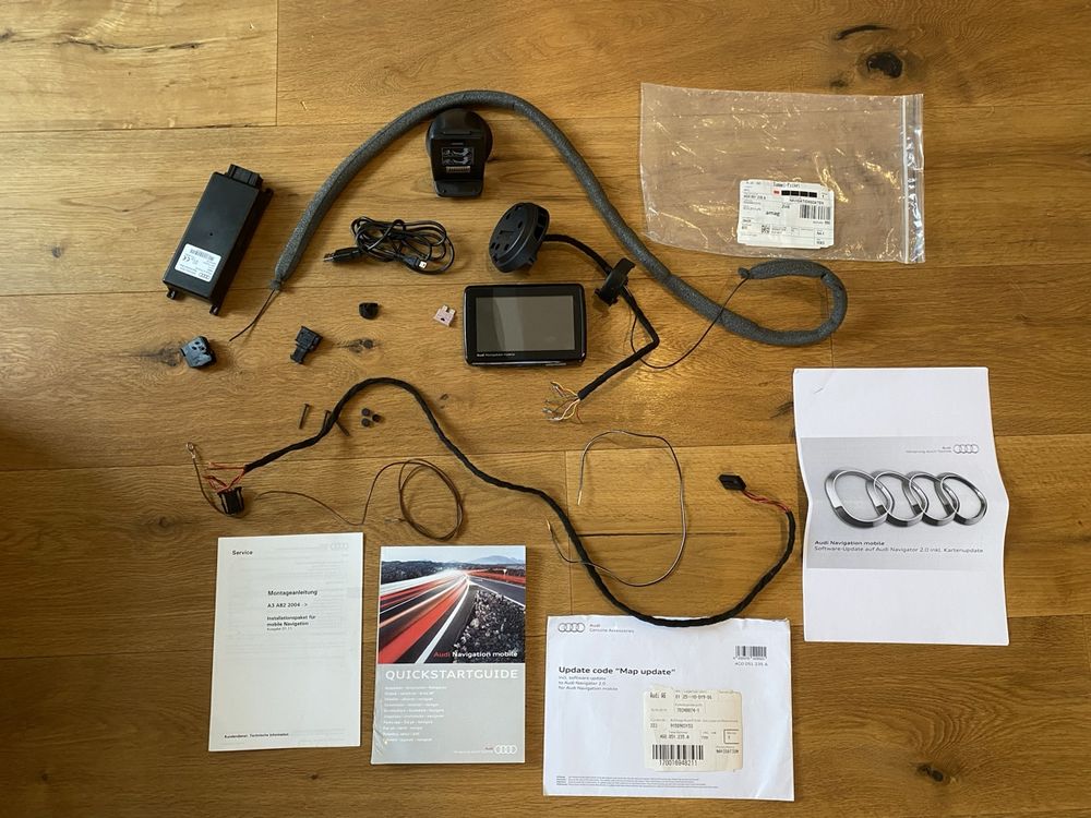 Audi Navigation Plus komplett mit Kartenupdate 2.0 (Gebraucht) in ...