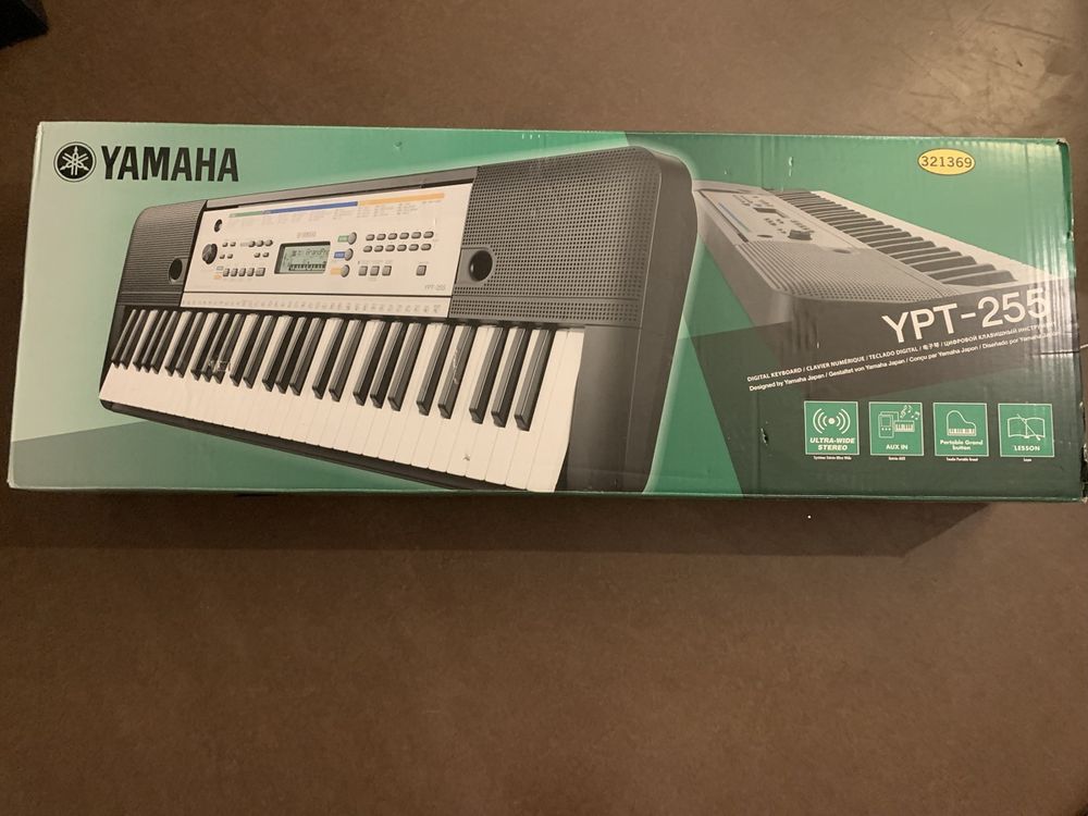 Yamaha YPT-255 Keyboard - Neu und OVP (Neu und originalverpackt) in ...