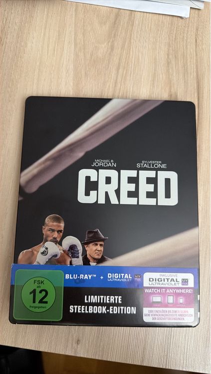 Creed - Limited Steelbook Edition Blu-ray, Top Zustand! (Neu (gemäss ...