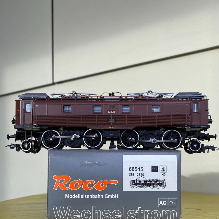 ROCO 68545 Be 4/6 SBB HO AC (Neu (gemäss Beschreibung)) in Dietikon für ...