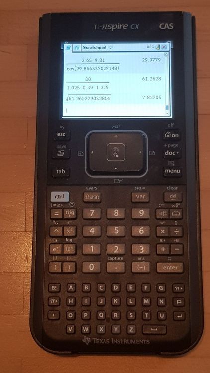 TI Nspire CX CAS Taschenrechner (Gebraucht) in Urtenen-Schönbühl für ...