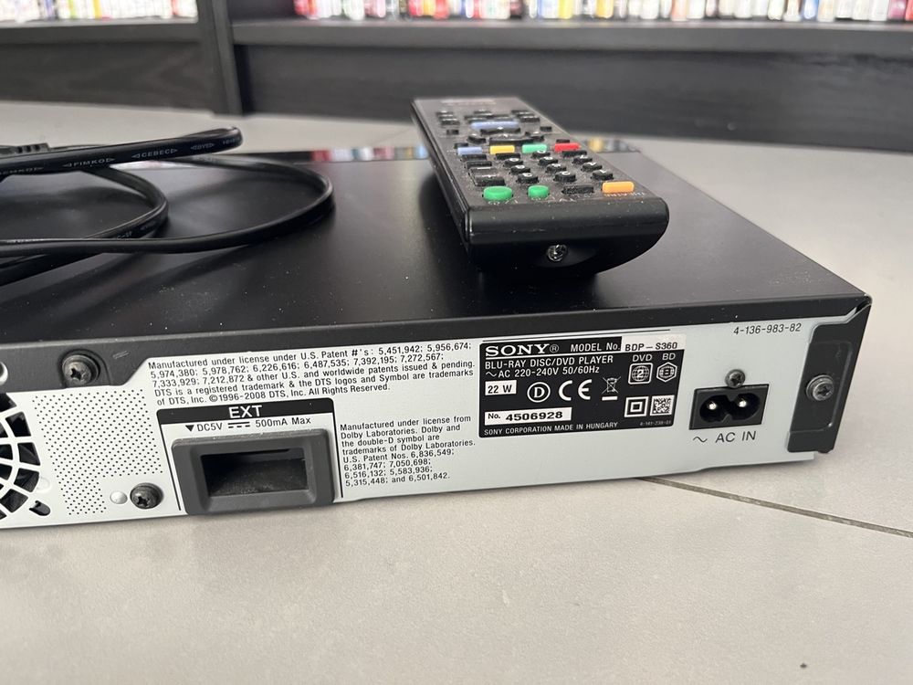 Sony Blu-ray DVD Player BDP-S360 - Top Zustand! (Gebraucht) in Sierre ...