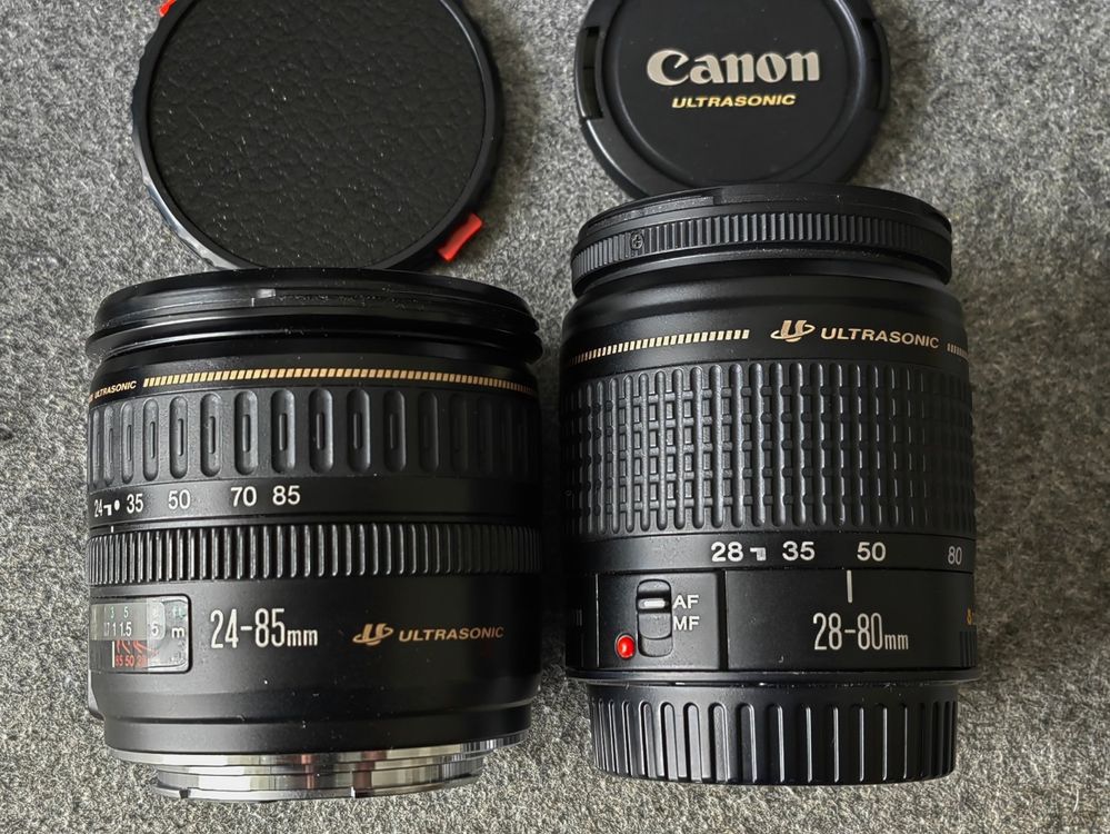 Canon Ef 24 85 Mm And Ef 28 80 Mm Gebraucht In Weiningen Zh Für Chf 59