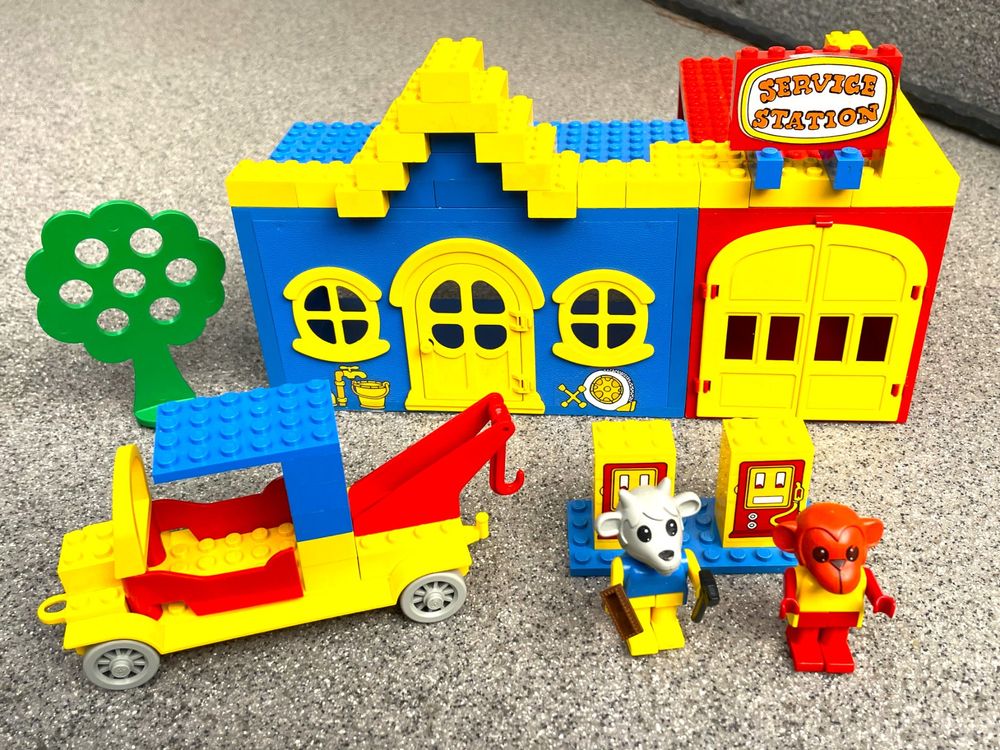 RAR LEGO FABULAND # 134 GARAGE von 1979 (Neu (gemäss Beschreibung)) in ...