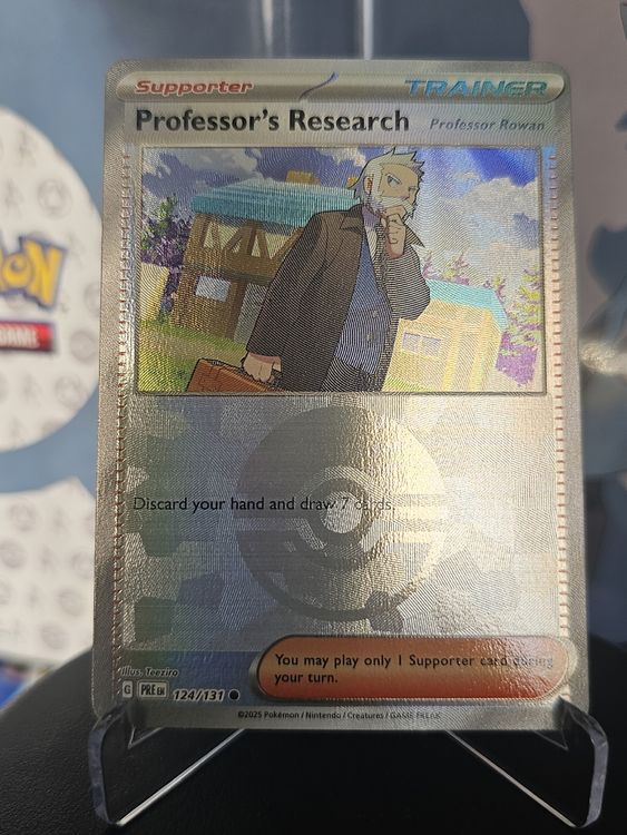 Professors Research POKEBALL REVERSE Prismatic Evolutions (Gebraucht ...