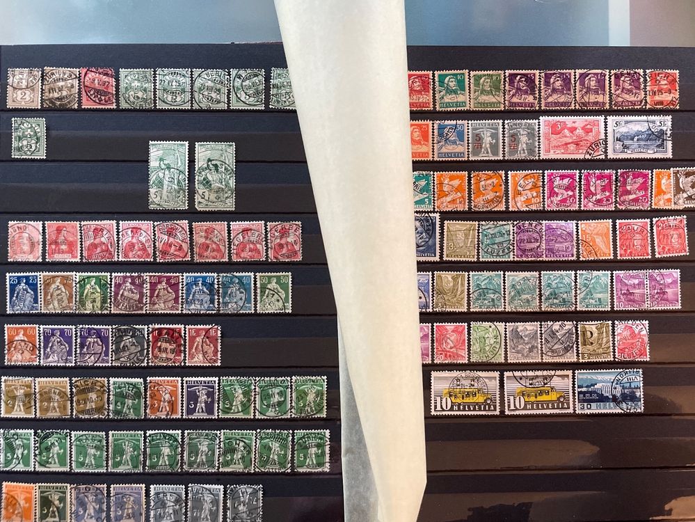 SchöneCH Album Briefmarkensammlung (Gebraucht) in Zürich für CHF 4.9 ...