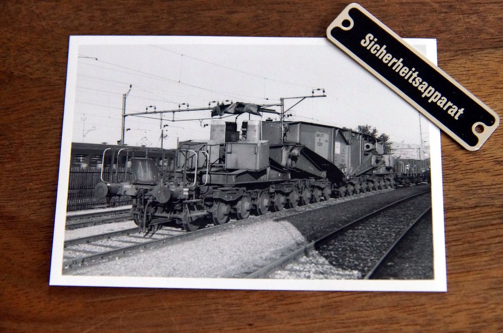 SBB Schwerlastwagen O 73291 - HWZü, 1965 - Foto Danuser (Gebraucht) in ...
