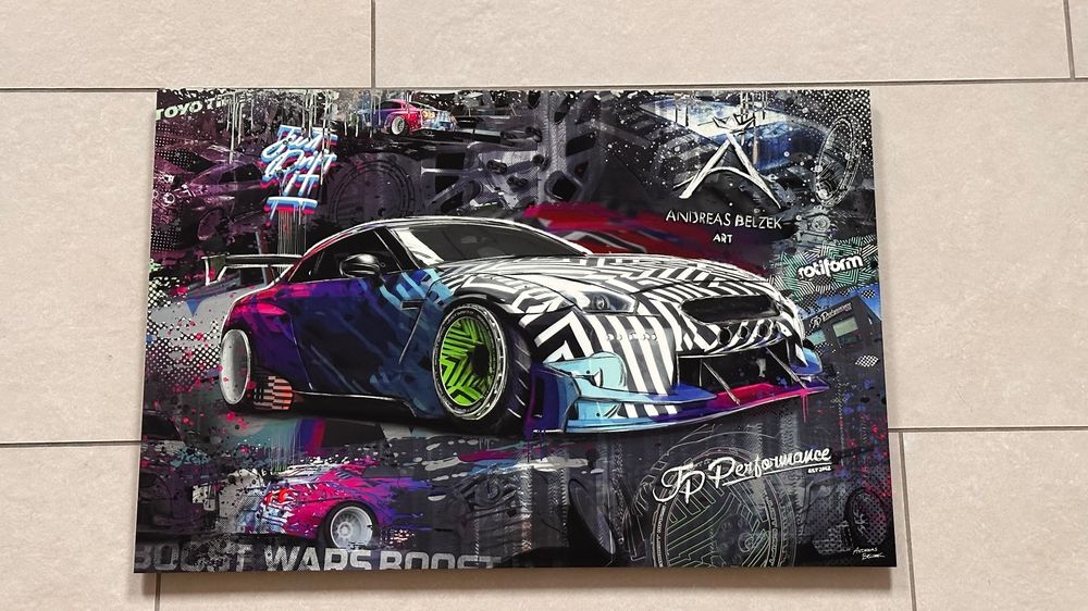 JP Performance & Andreas Belzek Boost Wars Gemälde limitiert (Neu ...