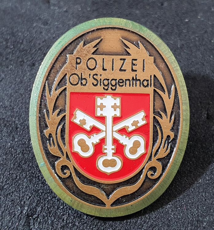 V575 - Pin Polizei Ob Siggenthal Nidwalden (Gebraucht) in Reinach BL für CHF 3 – mit Lieferung ...