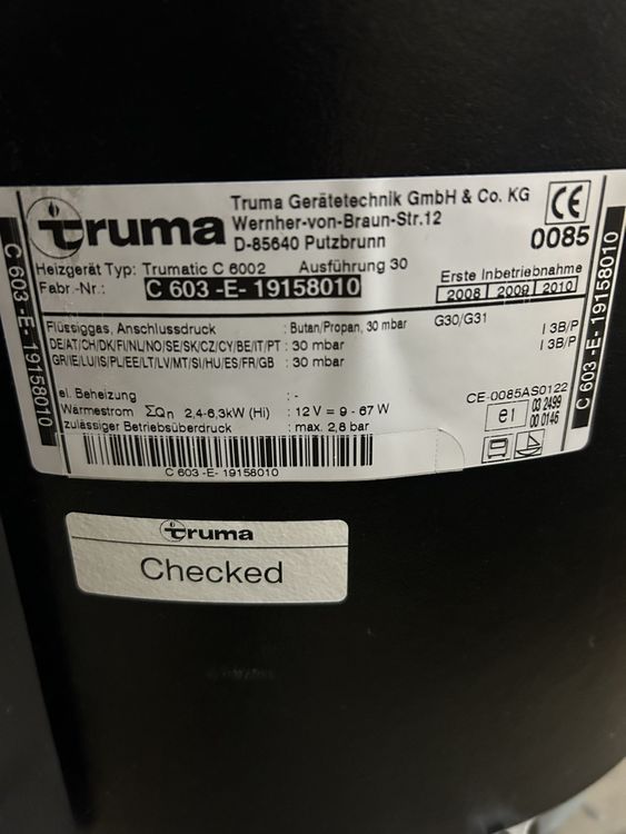 Heizung Truma C6002 | Kaufen auf Ricardo