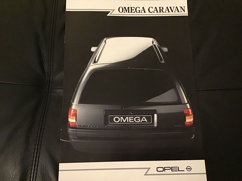 Opel Omega Caravan Verkaufsprospekt 1986 (Gebraucht) in Scherzingen für ...