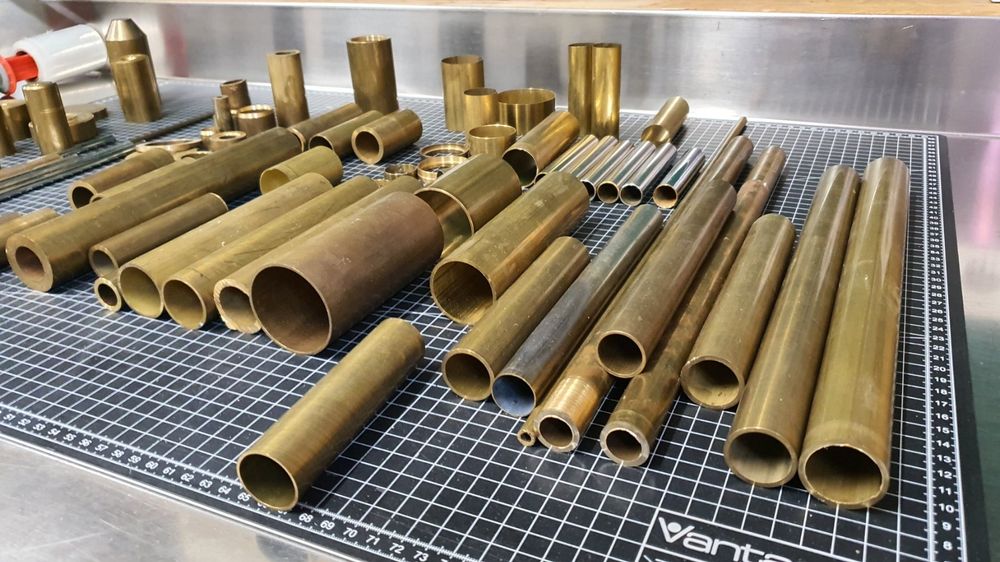 Messing massiv Rundmaterial ca. 18 Kg (Gebraucht) in Muri b. Bern für ...