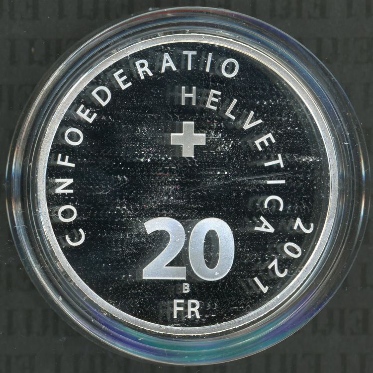 CHF__20.00 2021 Illusion signiert PP #0132 20 Franken (Neu und originalverpackt) in Widnau für ...