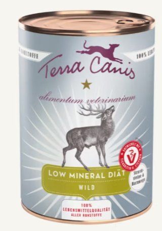 LOW MINERAL-DIÄT Wild Terra Canis 14 Dosen mit 400 Gramm (Neu und ...