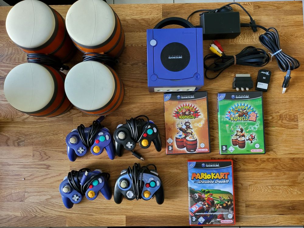Nintendo Gamecube Mario Kart und Konga Set | Kaufen auf Ricardo