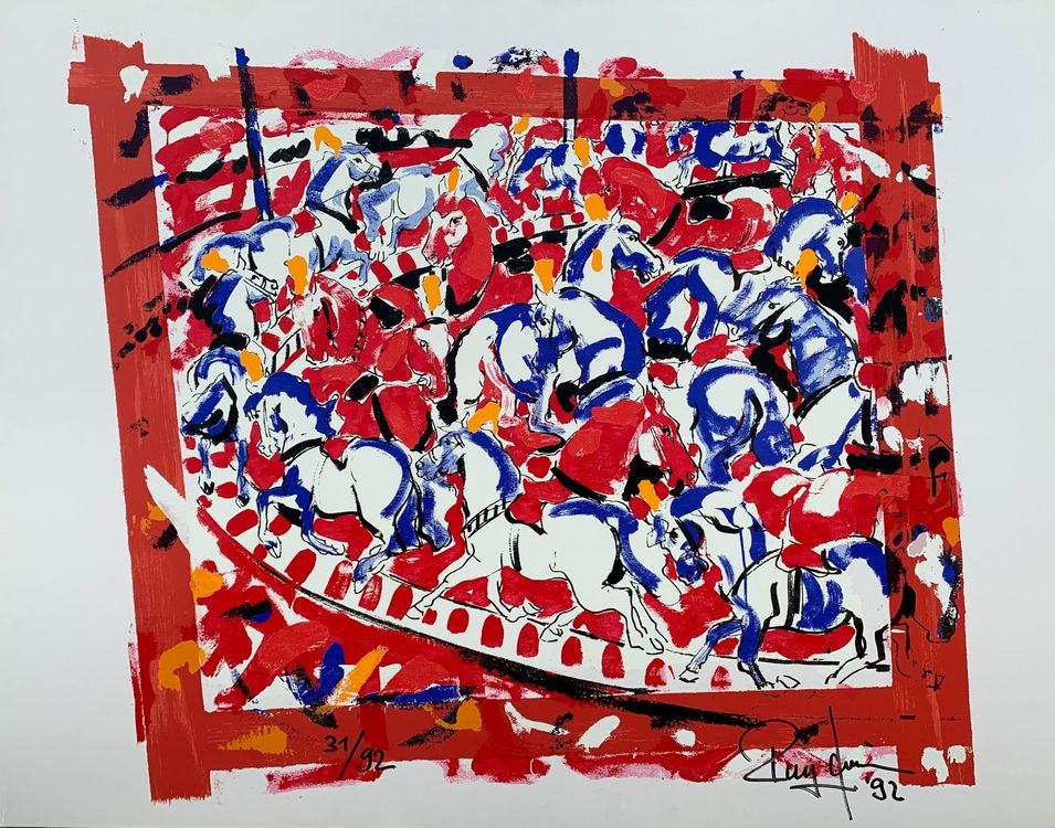 Rolf Knie grosse Serigraphie Handsign (Gebraucht) in Root für CHF 300 – mit Lieferung auf ...