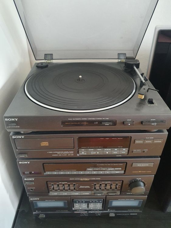 Sony XO-D501 Compact Stereo System inkl. Plattenspieler | Kaufen auf Ricardo