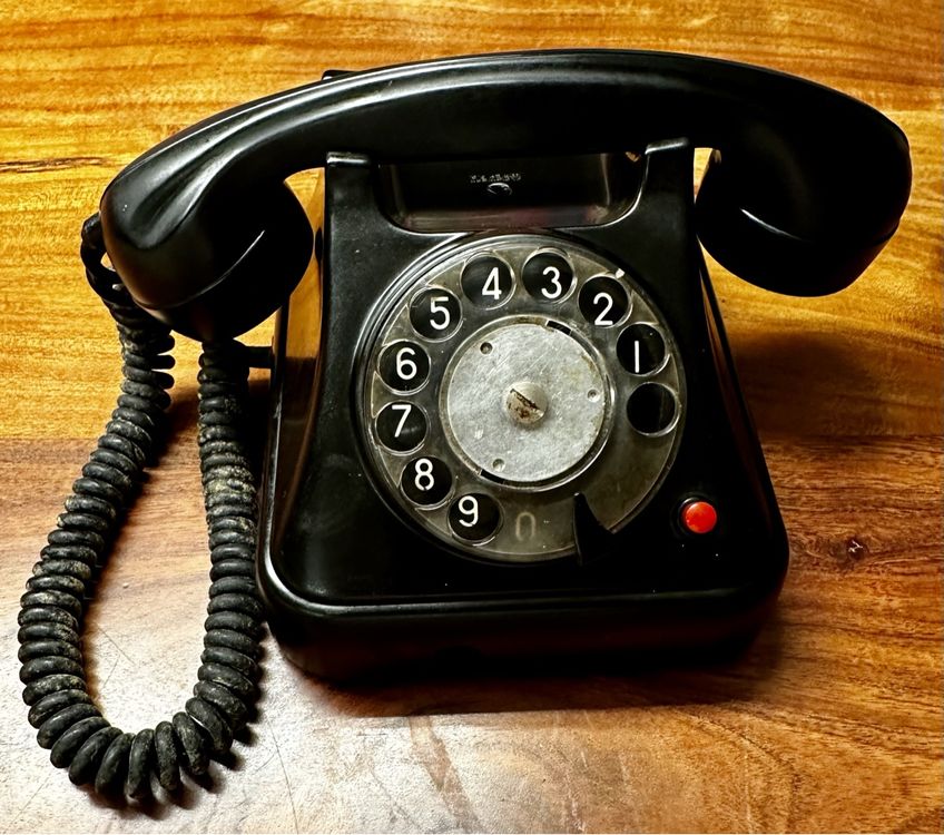 Bakelit Telefon mit Wählscheibe (Gebraucht) in für CHF 25 – mit ...