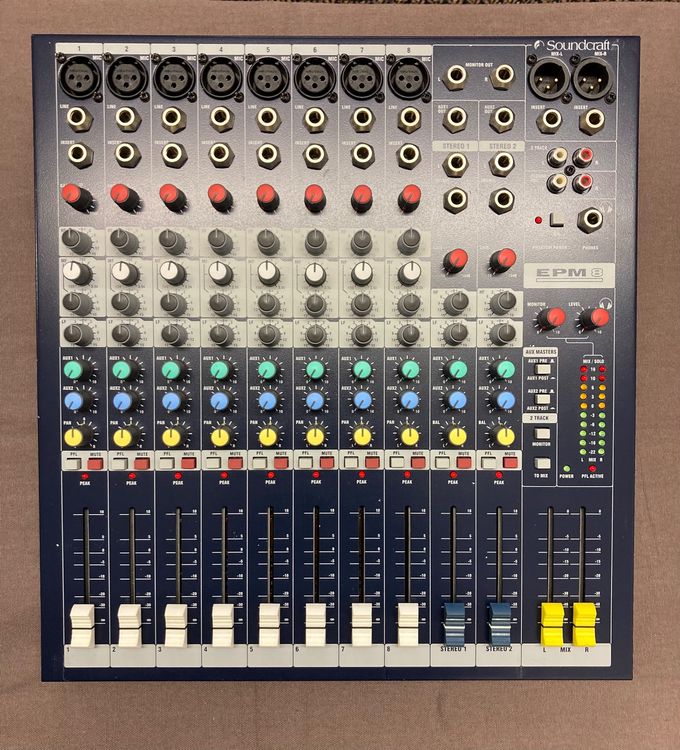 Soundcraft Mischpult EPM8 | Kaufen auf Ricardo
