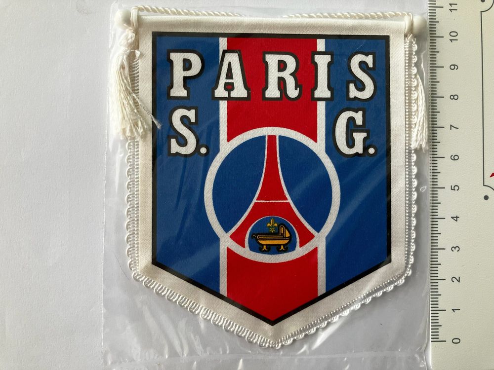 Vintage Fanion 1987 PSG PARIS Saint-Germain (Neu und originalverpackt ...