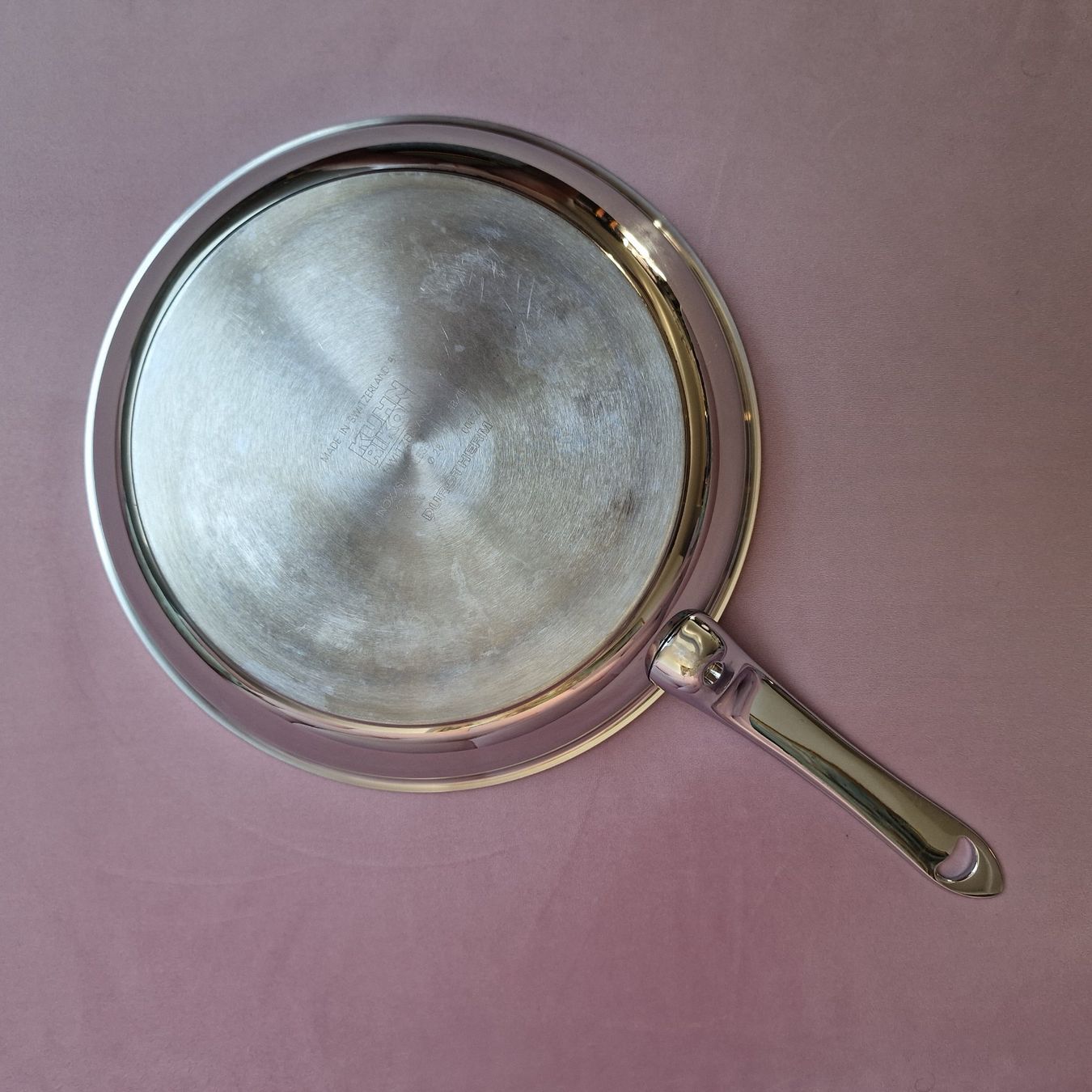 Kuhn Rikon Durotherm Bratpfanne 28 cm aus Edelstahl (Gebraucht) in ...