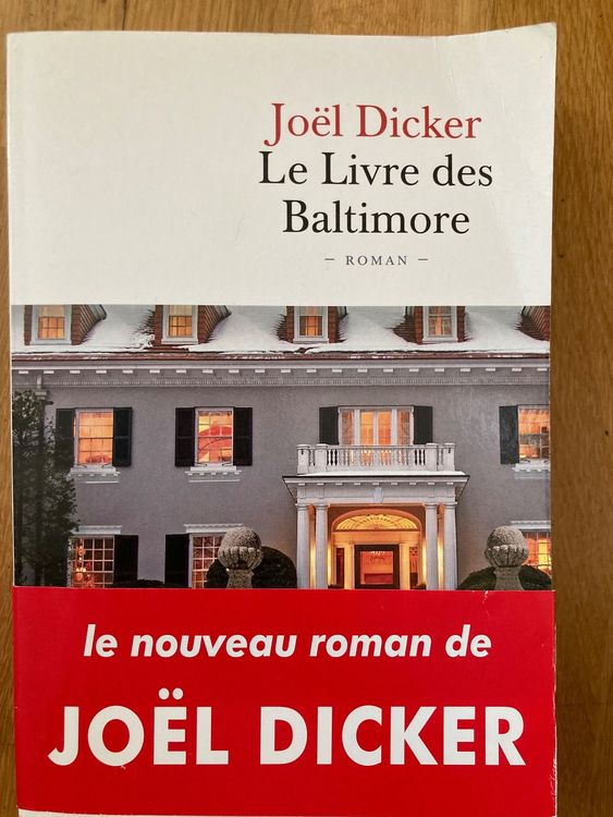 Le Livre Des Baltimore De Joël Dicker Kaufen Auf Ricardo