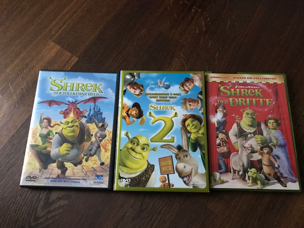 Shrek 1 - 2 - 3 DVD DreamWorks | Kaufen auf Ricardo