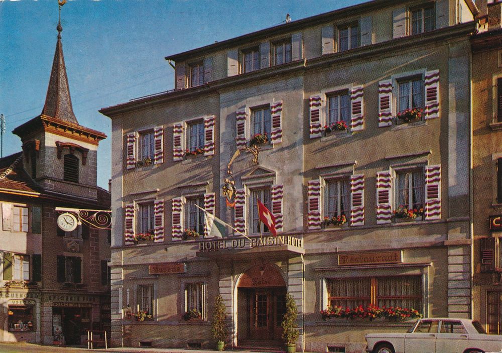 Oldtimer vor Hotel du Raisin Cully VD gel. 1963 (Gebraucht) in Luzern ...