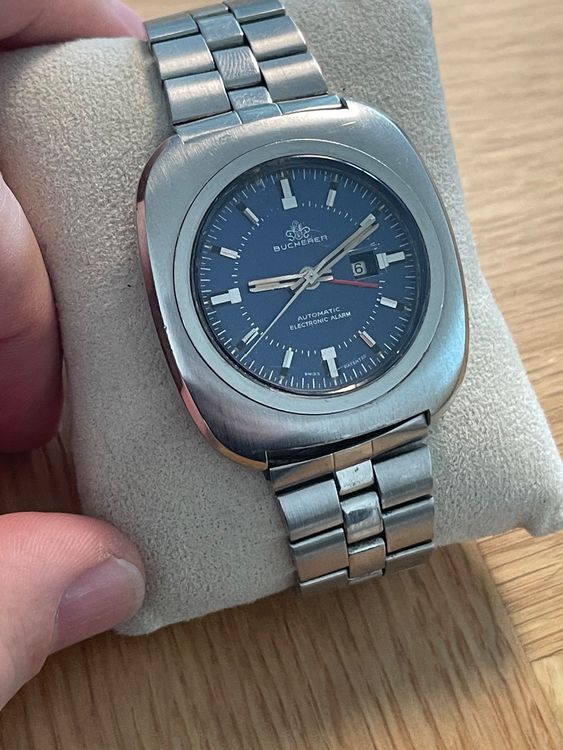 BUCHERER AUTOMATIC ELECTRONIC ALARM VINTAGE HERREN UHR (Gebraucht) in ...