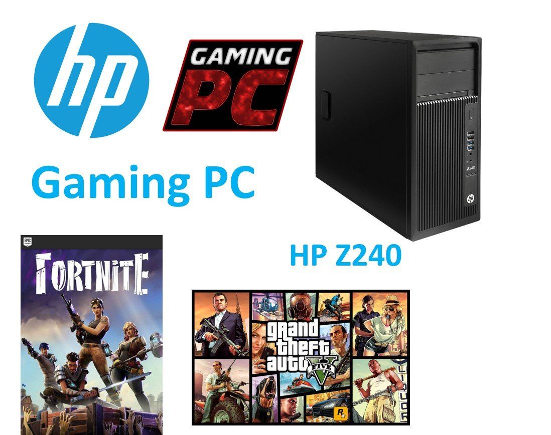 PC HP Gaming Z240 32GB 256GB NVME SSD GTX1060 WLAN (Gebraucht) in ...
