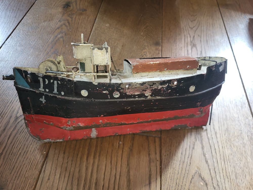 Antikes Blech Boat | Kaufen auf Ricardo
