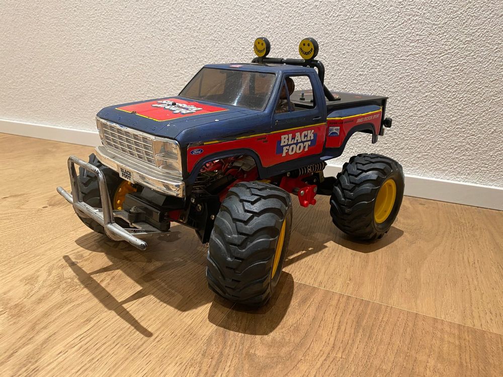 Legendärer Tamiya Blackfoot 1. Generation von 1986 (Gebraucht) in für ...