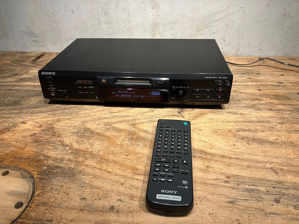 Sony Mini Disc Deck MDS-JE530 | Kaufen auf Ricardo